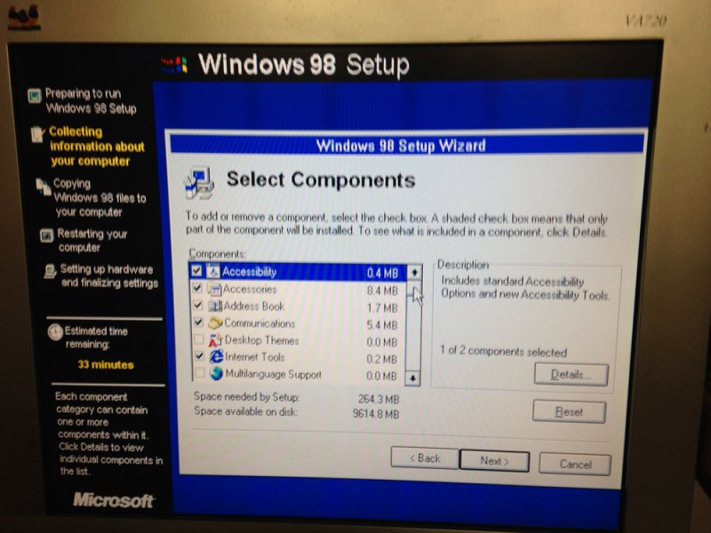 TBT: Installing Windows 98, 16 Years later - Dave Wigstone