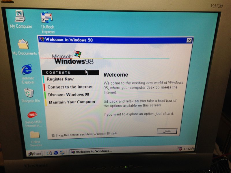 TBT: Installing Windows 98, 16 Years later - Dave Wigstone