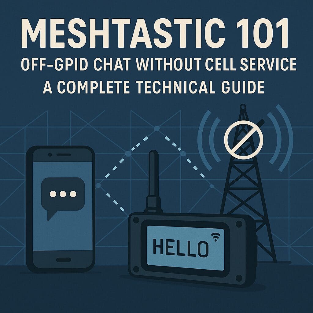 Meshtastic 101: Off-Grid Chat Without Cell Service – A Complete ...