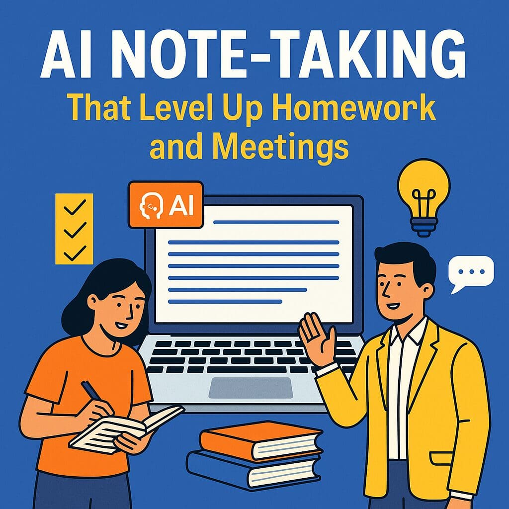 AI Note-Taking Tips for Homework & Meetings (2025 Guide)- Dave Wigstone