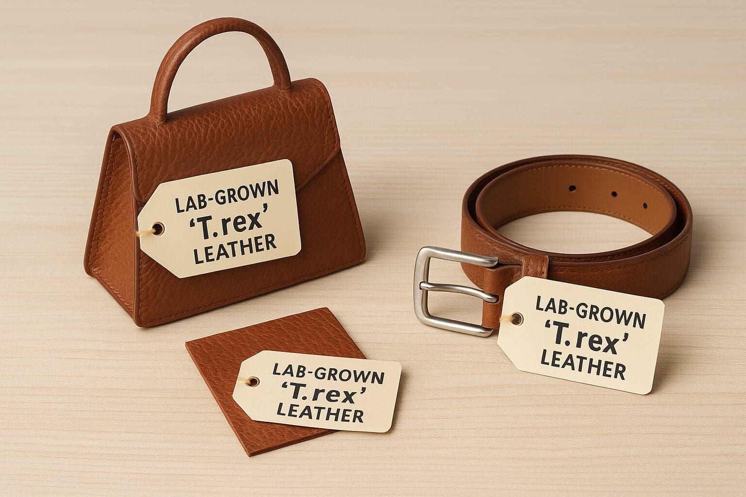 Lab-Grown “T. rex” Leather Hits the Scene: Dino DNA Meets Luxury ...